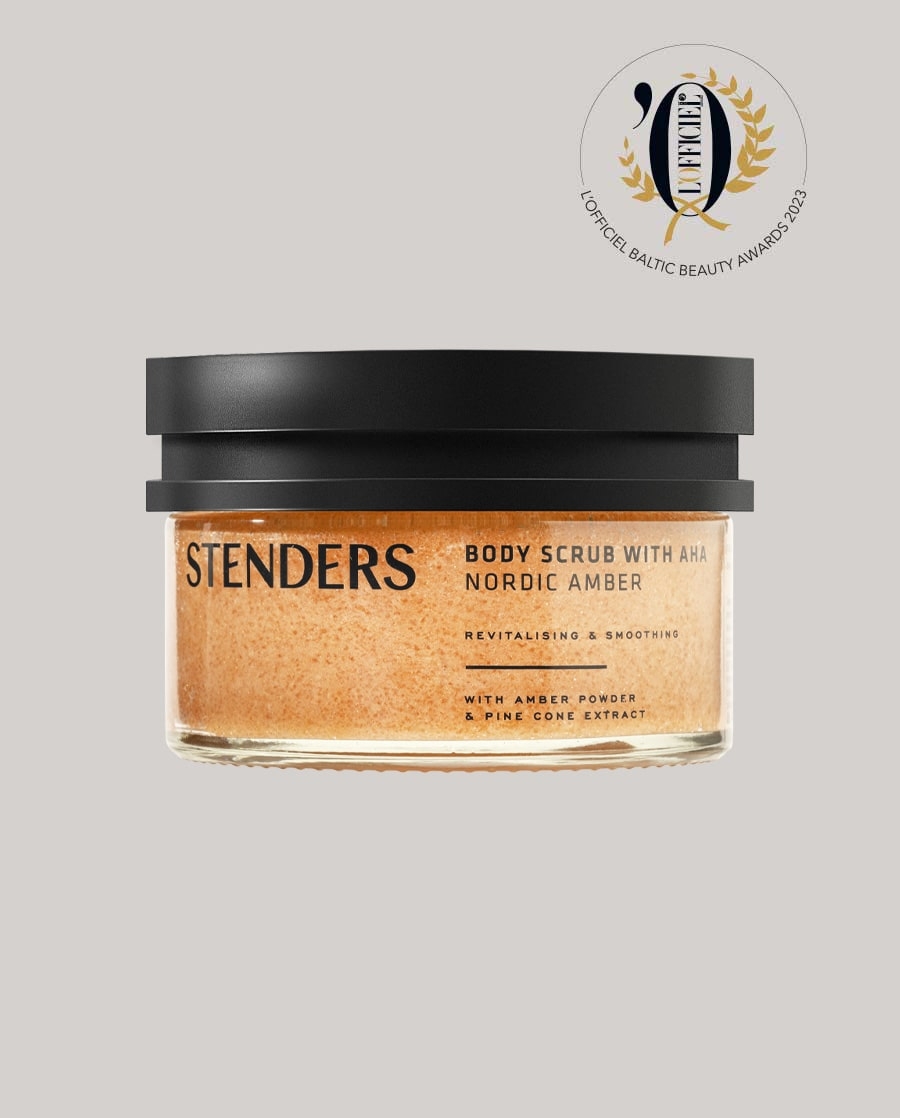 Body scrub with AHA Nordic Amber - STENDERS Cosmetics