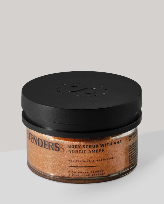 Body scrub with AHA Nordic Amber - STENDERS Cosmetics