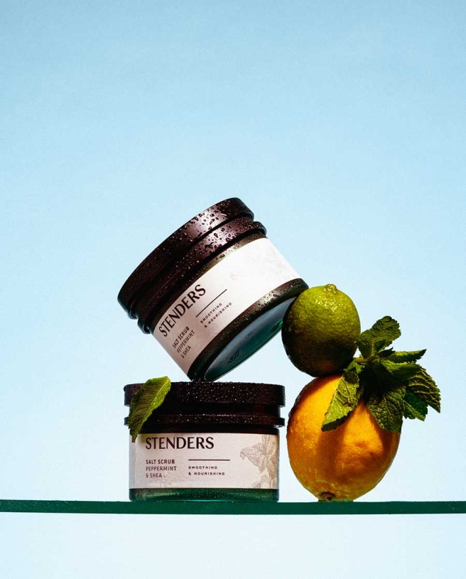 Salt scrub Peppermint & Shea - STENDERS Cosmetics